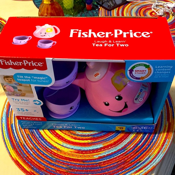 Fisher-Price | Toys | Tilt The Magic Tea Pot Tea For Two Kids Play Toy ...